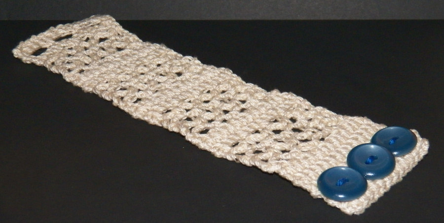 Don't Eat the Paste: Crochet Cuff Pattern