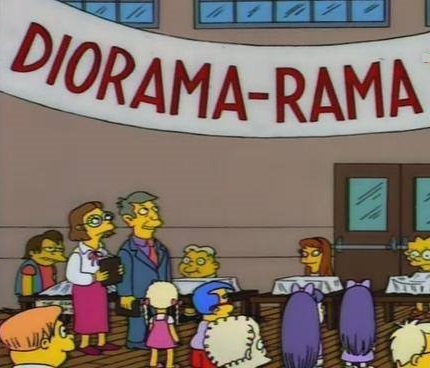 WOO HOO! Classic Simpsons Trivia: Ottawa DIORAMA RAMA!: First Annual ...
