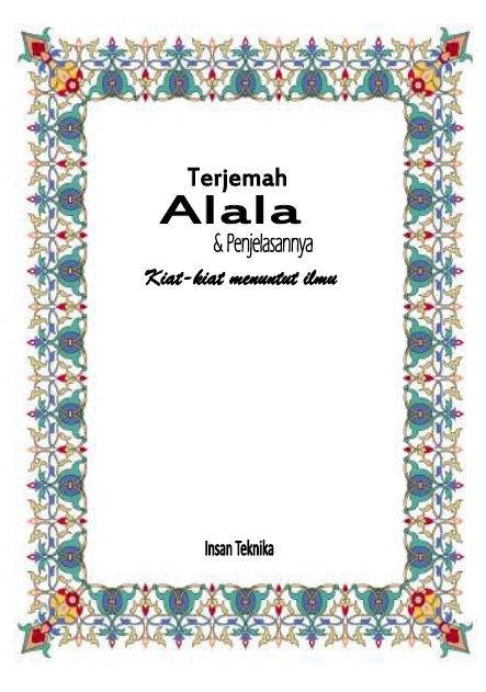 Terjemah Kitab Alala dan Penjelasannya (Lengkap) | IT