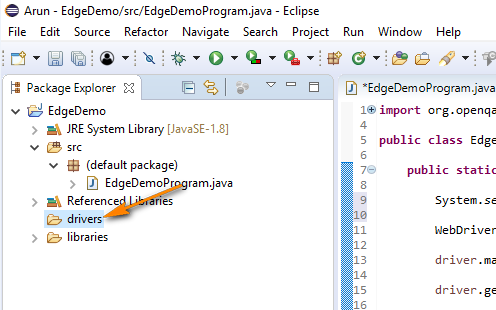 Selenium-By-Arun: Selenium 3 and Edge Browser - Executing Selenium 3 ...