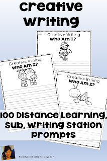 First Grade Love: 100 Creative Writing Prompts