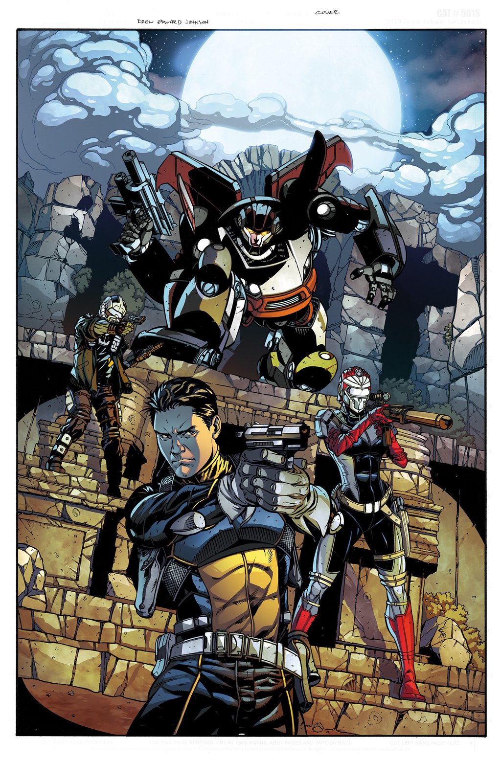 M.A.S.K. Comics: Sly Rax and Vanessa Warfield on the cover of Action Man?