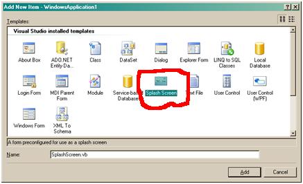 Coretan Pengetahuan: Membuat Jendela Splash Screen dengan Microsoft Visual Basic 2008 Express ...