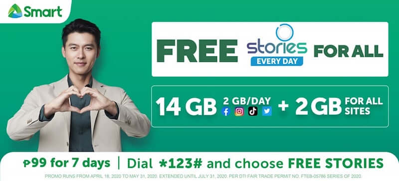 Smart unveils Giga Stories 99 prepaid promo with total of 16GB data for ...
