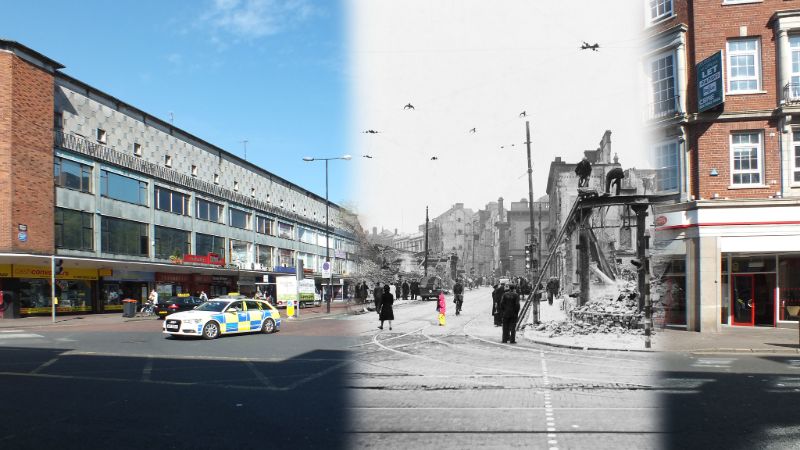 Incredible Vintage Photos of Belfast During German Air Raids in 1941 ...