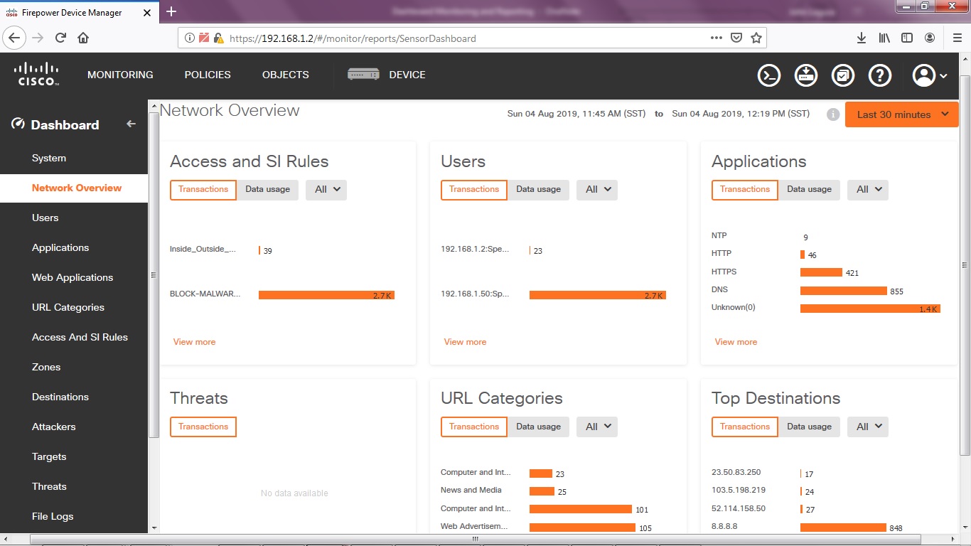 My Network Security Journal: Cisco FTD Dashboard Monitoring and ...