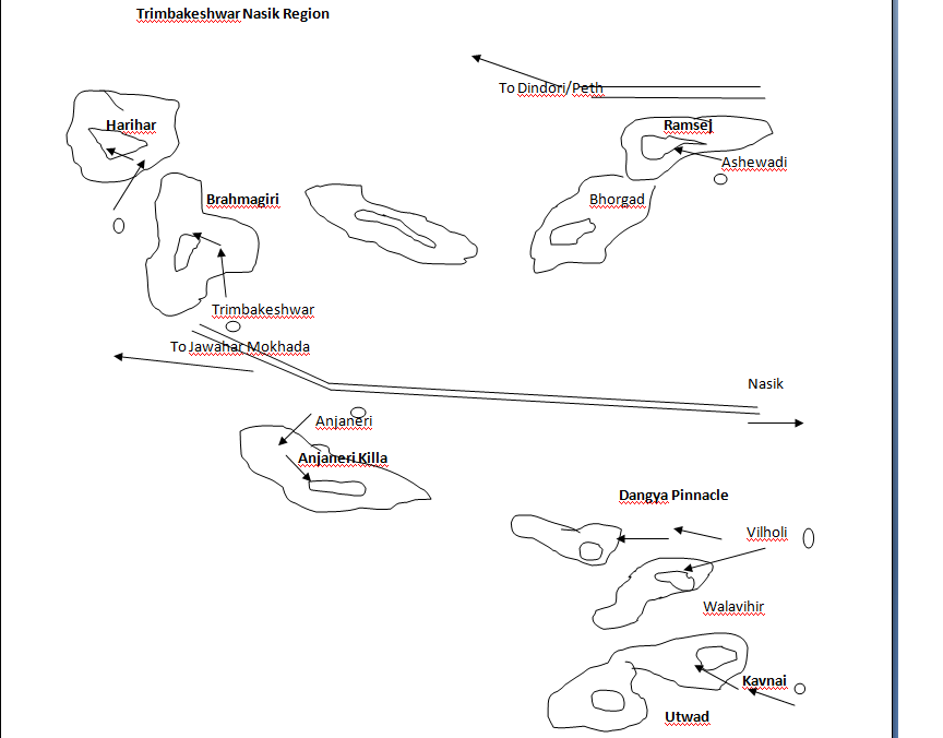 On the Edge of Sahyadris: Useful Maps for treks