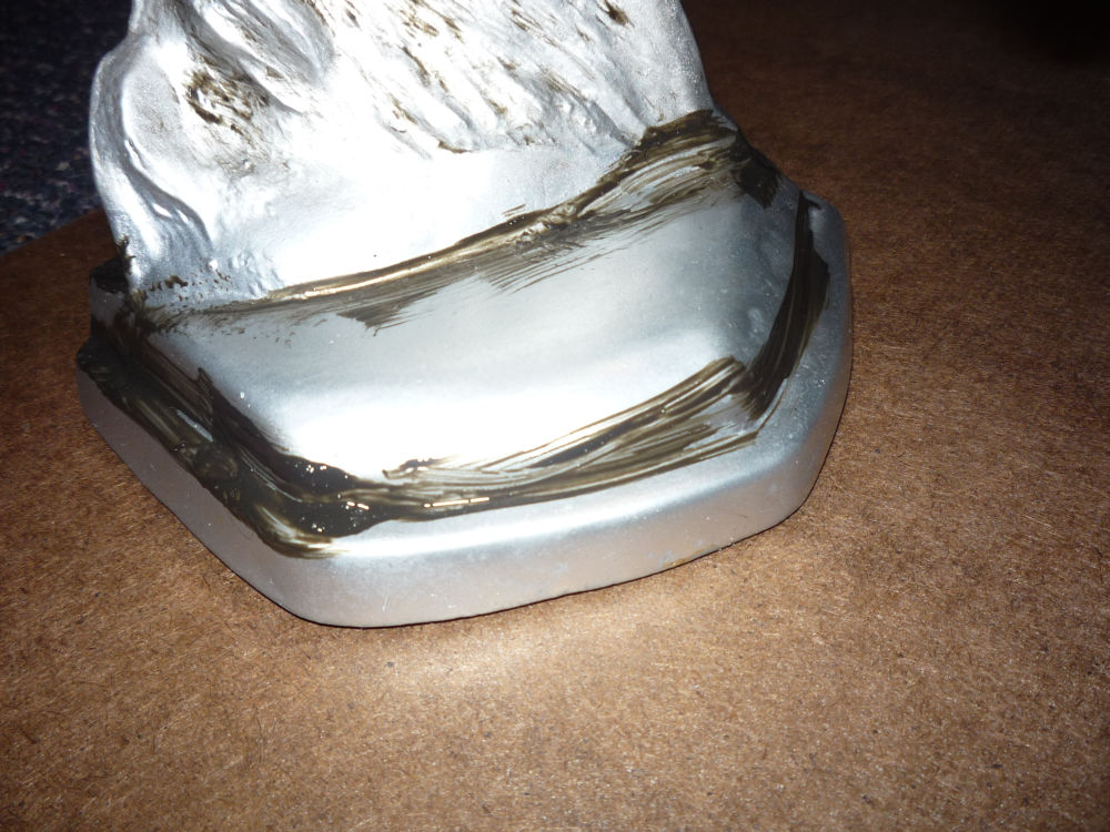 Green Willow Pond: From Brass to Silver with Rub 'n Buff