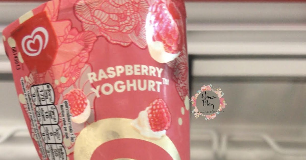 Cornetto Raspberry Yoghurt | cik sukα taip