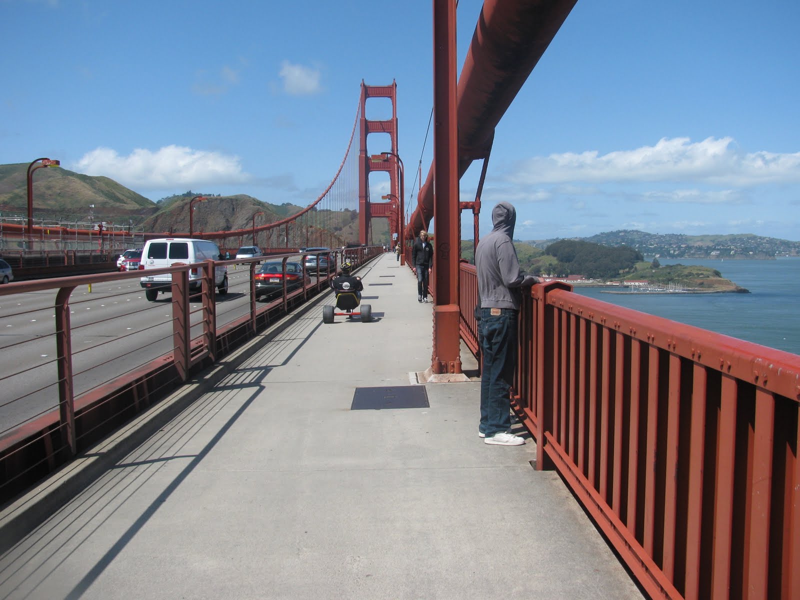 Favorite Stops Along the Way: Walking across theThe Golden Gate Bridge