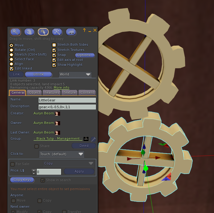 Black Tulip - Clock Scripts: Grandfather Clock