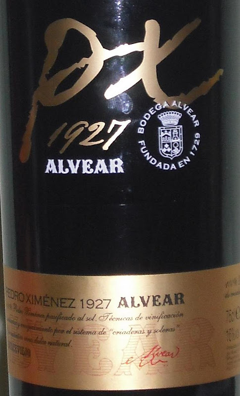 Px 1927, de Bodegas Alvear