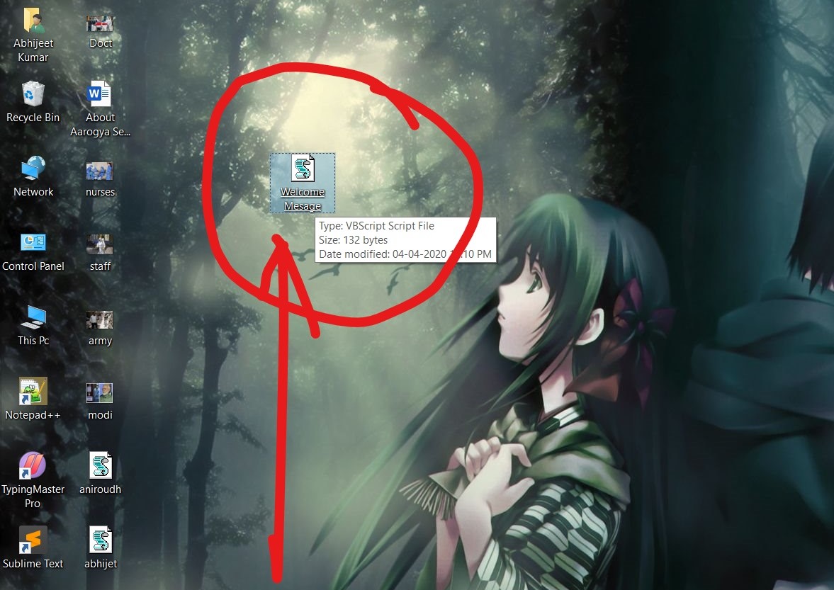 How to set welcome voice message in window 10, 8, 7 startup