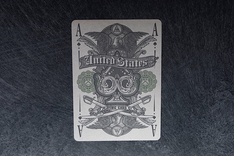 First Look: Black Reserve Note (Green Edition) Playing Cards