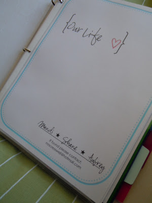 Sweetly Home: Home Notebook - Our Life: Binder