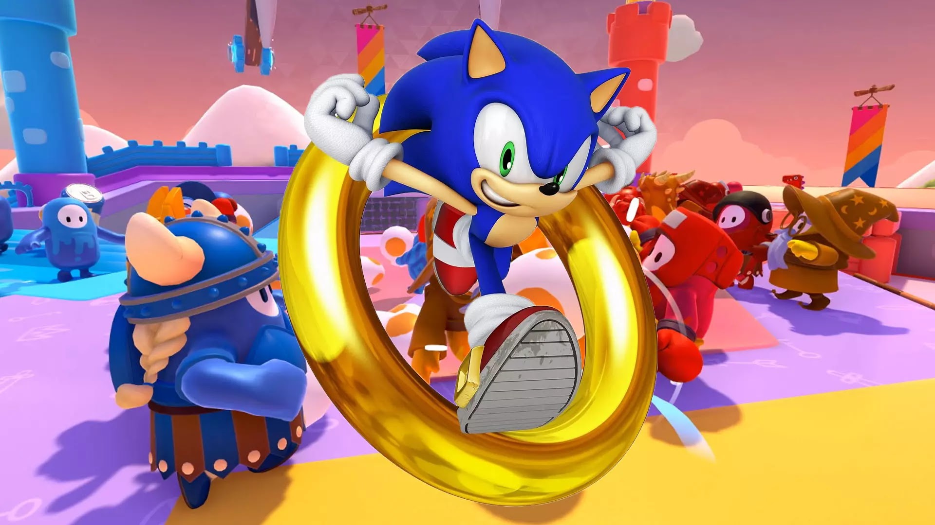 Sonic The Hedgehog llega a Fall Guys