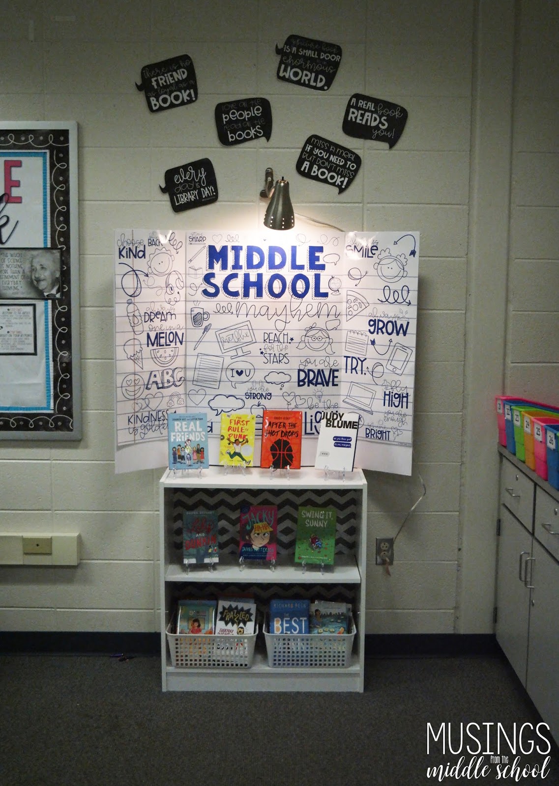 Back To School Library Displays