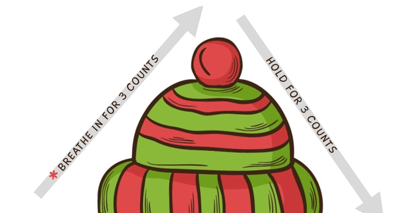 Winter Hat Deep Breathing Exercise {Free Printable Poster Included ...