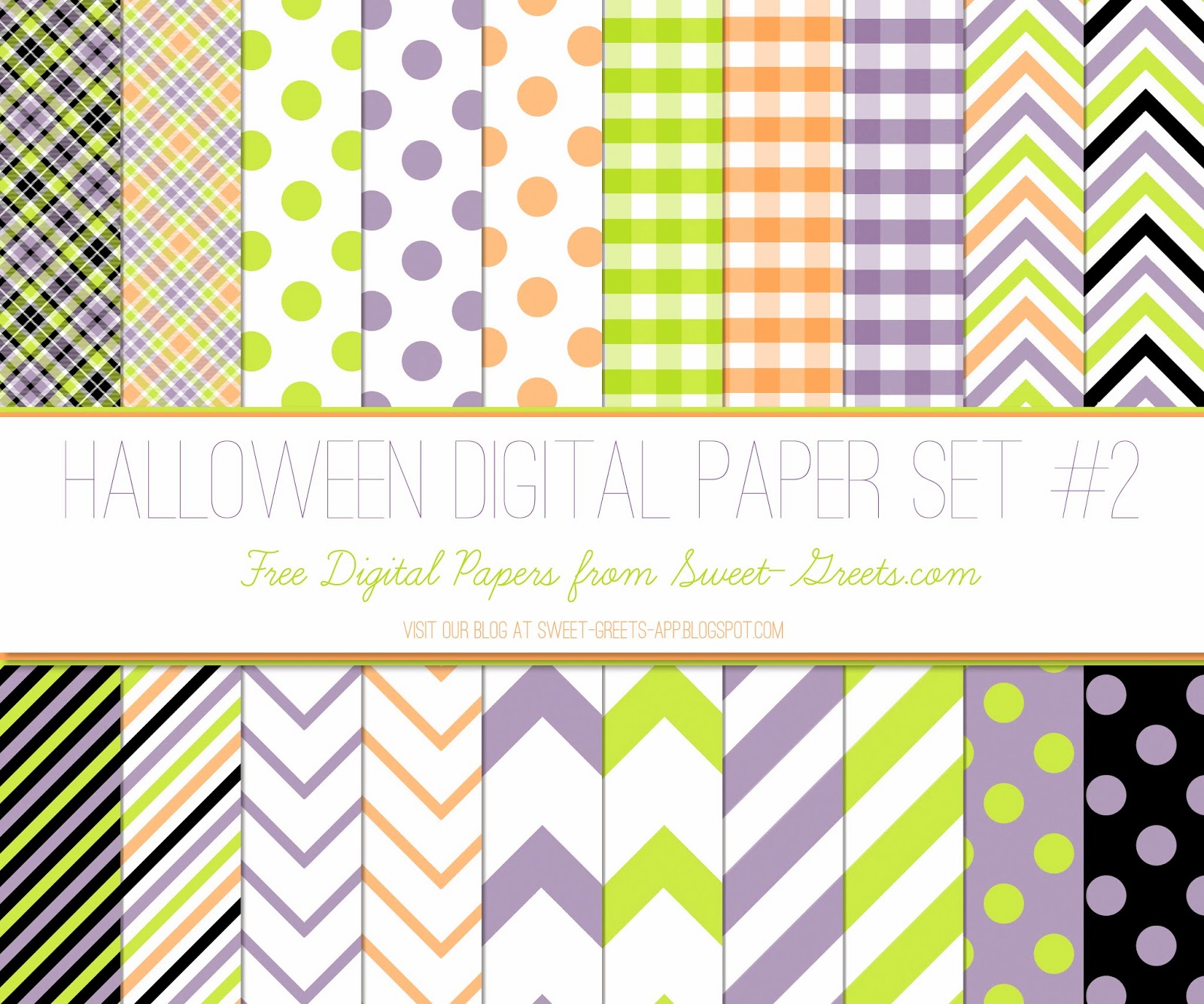 Just Peachy Designs: Free Halloween Digital Paper