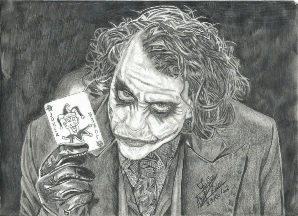 Felipe Neo-Design: Desenhos Realista Coringa/Realistic Drawing Joker