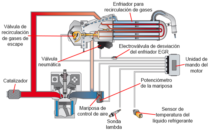 Blog Mecánicos: Grupo Volkswagen, motor diésel 1.6 CAYC sistema de ...