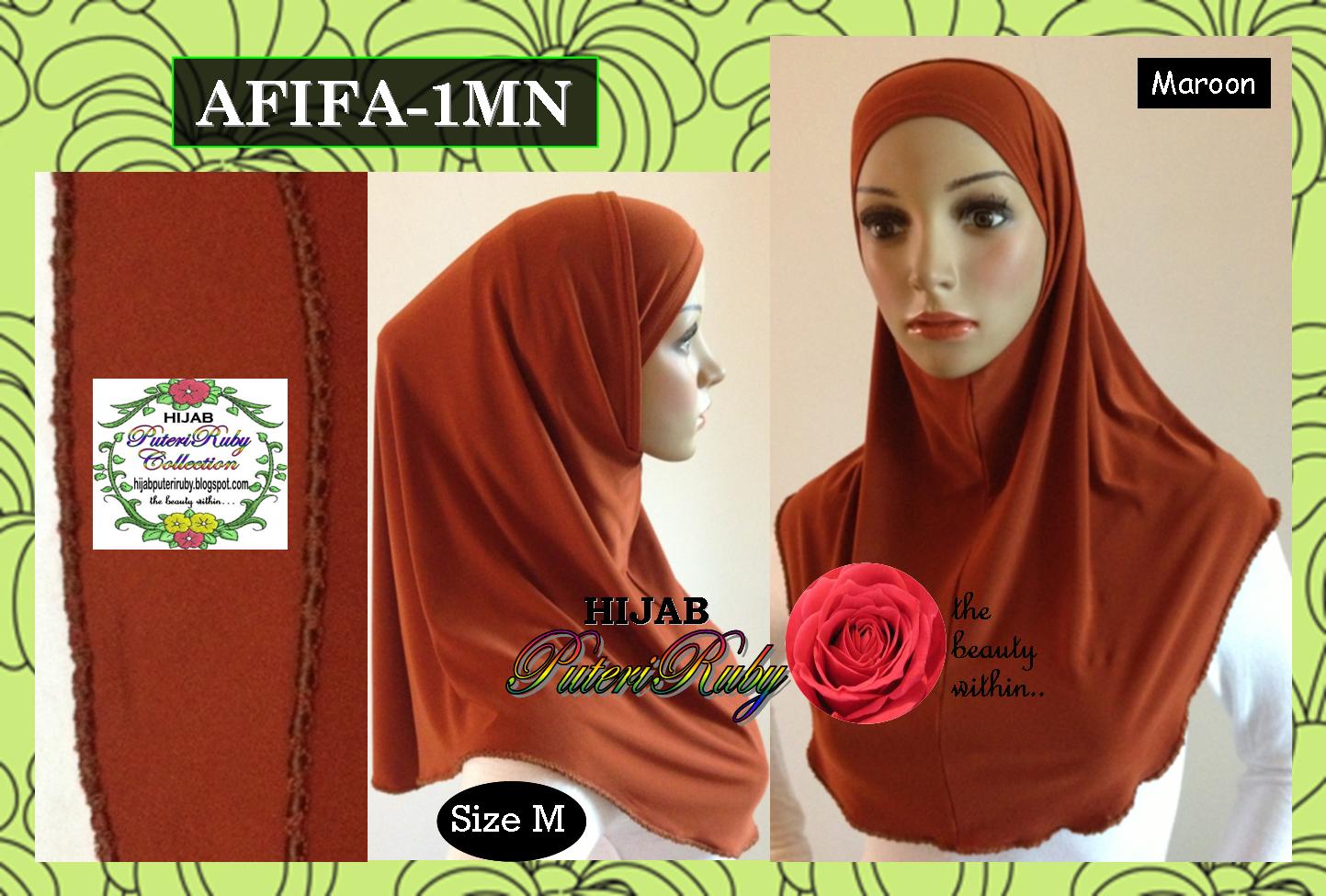 Hijab MySarah: AFIFA Syria (Size M) Set of Outer & Inner