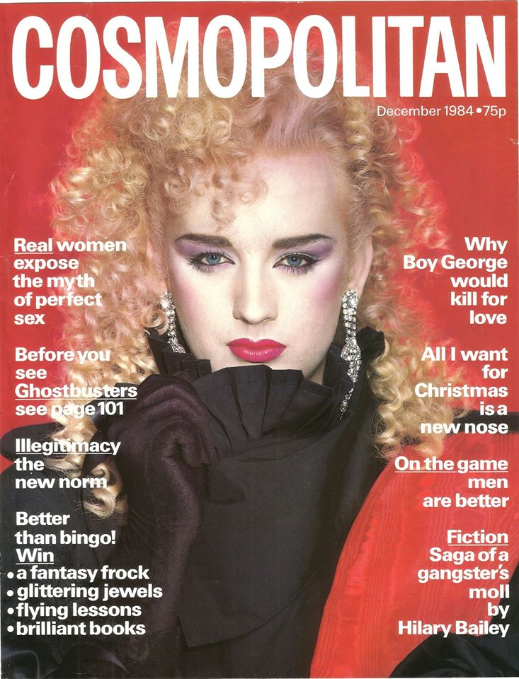Top Of The Pop Culture 80s: Culture Club Cosmopolitan Magazine 1984 ...