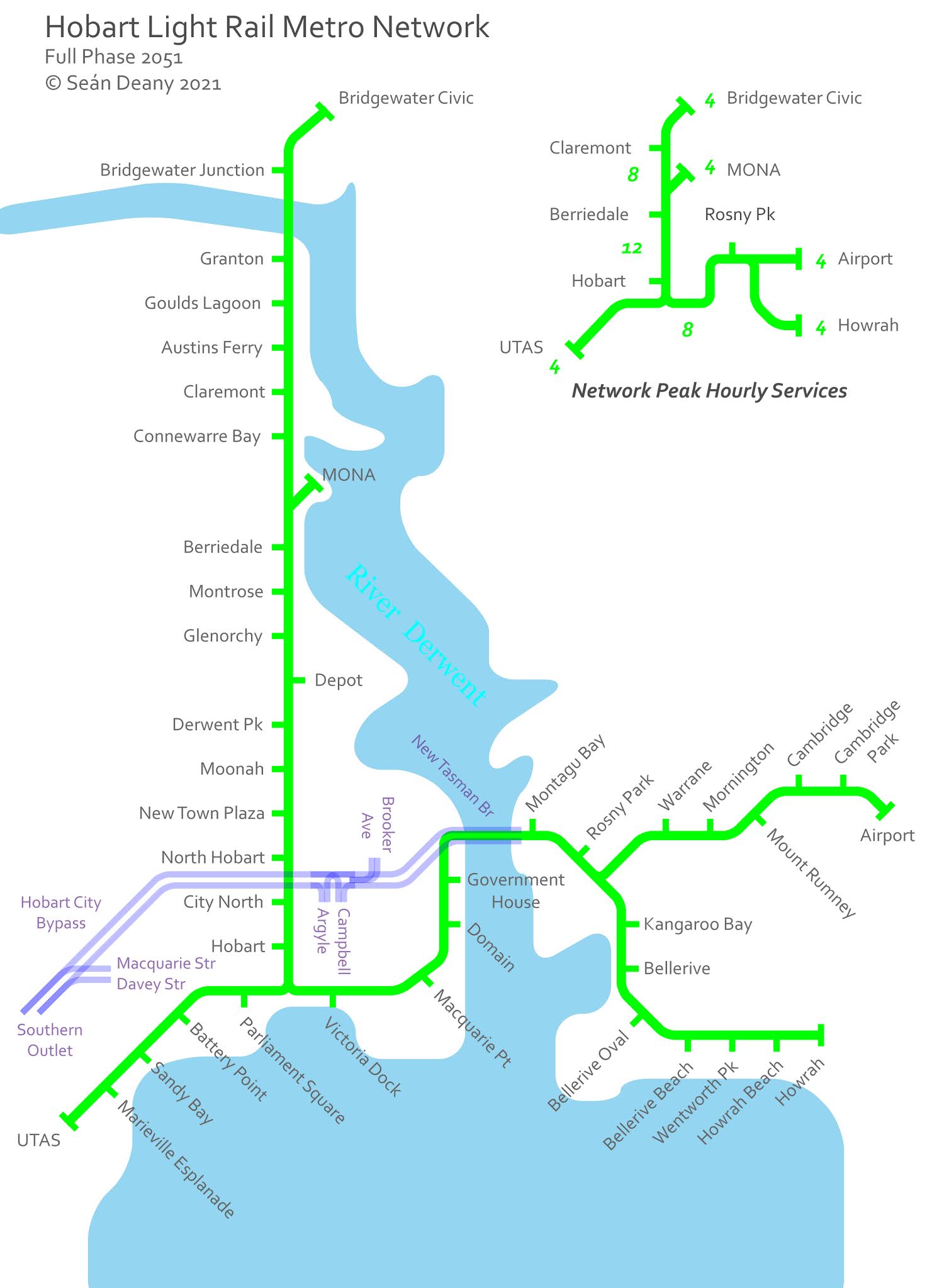 Hobart Light Rail Metro