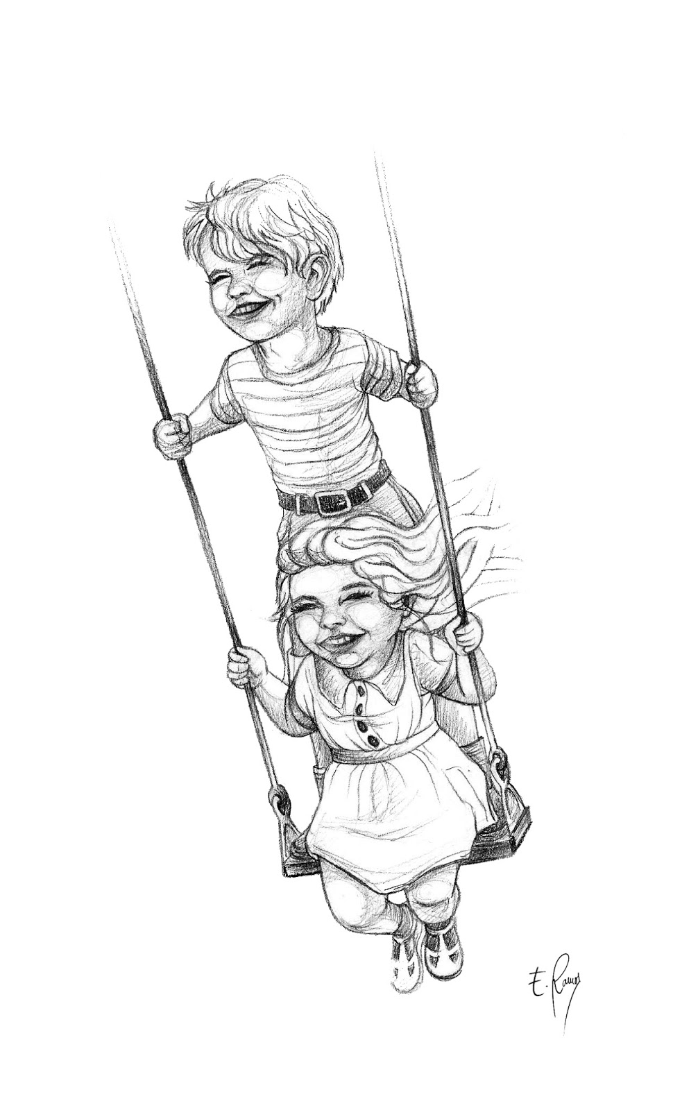 QUIEL RAMOS, ilustrador: Dibujos a lapiz