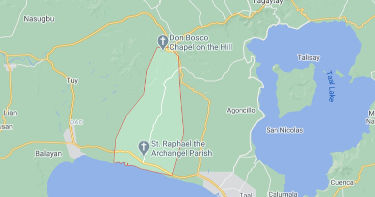 Map of Calaca, Batangas - Batangas History, Culture and Folklore