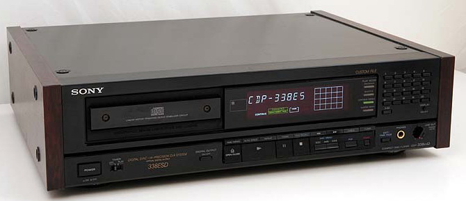 Sony CDP-338ESD - топовый Audio-CD проигрыватель в Московском магазине ...