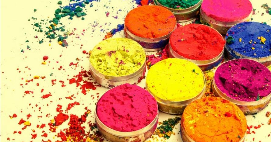Organic gulal and eco friendly colours for holi