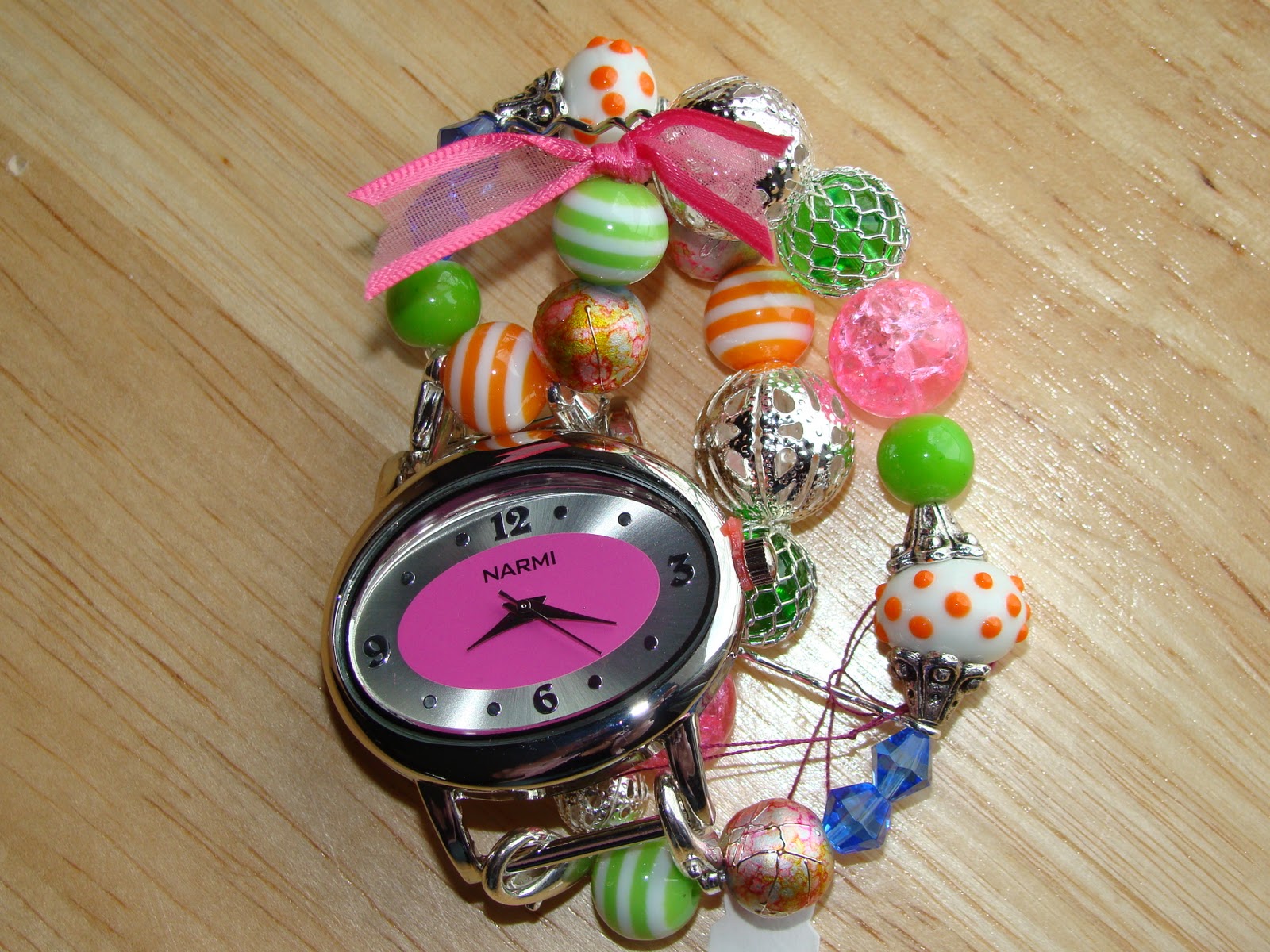 Red Stiletto Designs: Interchangeable Beaded Watches/Watchbands