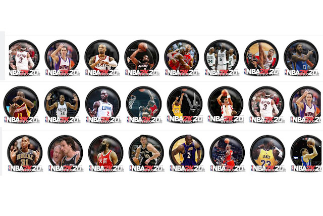 NBA 2K20 Desktop Icons by Wenshanliu