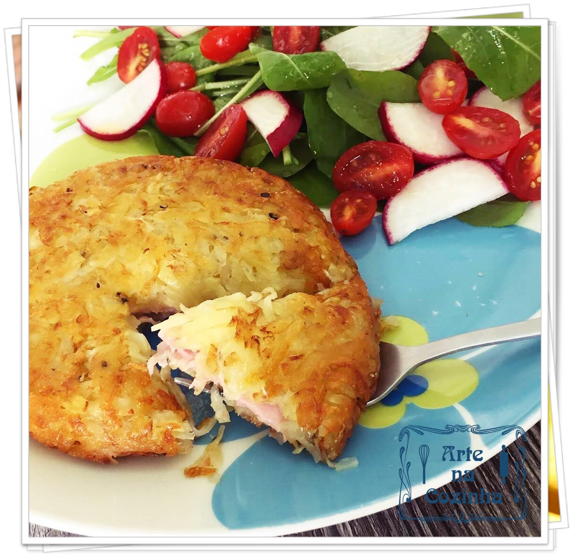 Arte na Cozinha: Batata Rosti Rápida