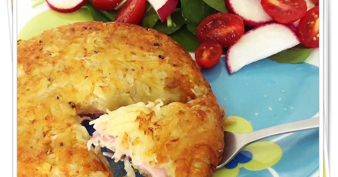 Arte na Cozinha: Batata Rosti Rápida