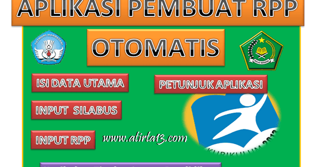 Aplikasi Otomatis Pembuat Rpp Silabus Sekolah Kita Format Excel Dengan ...