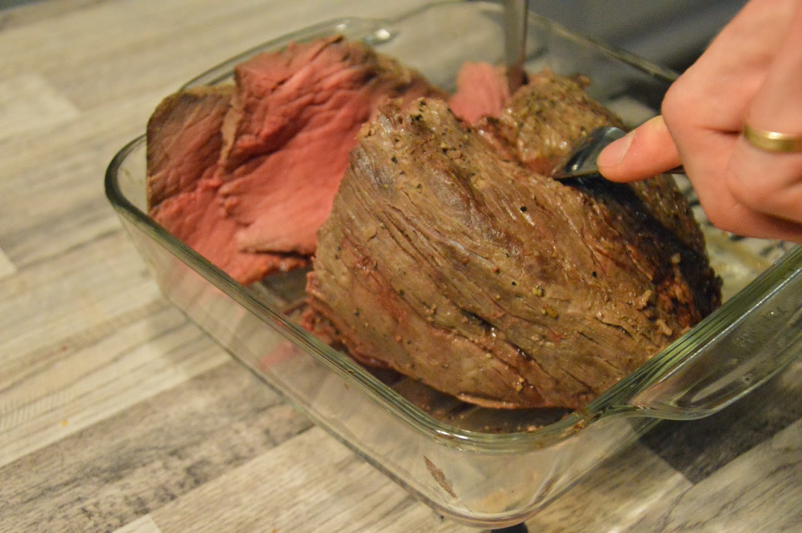 Elämää Koivurannassa: Naudan sisäpaistia uunissa