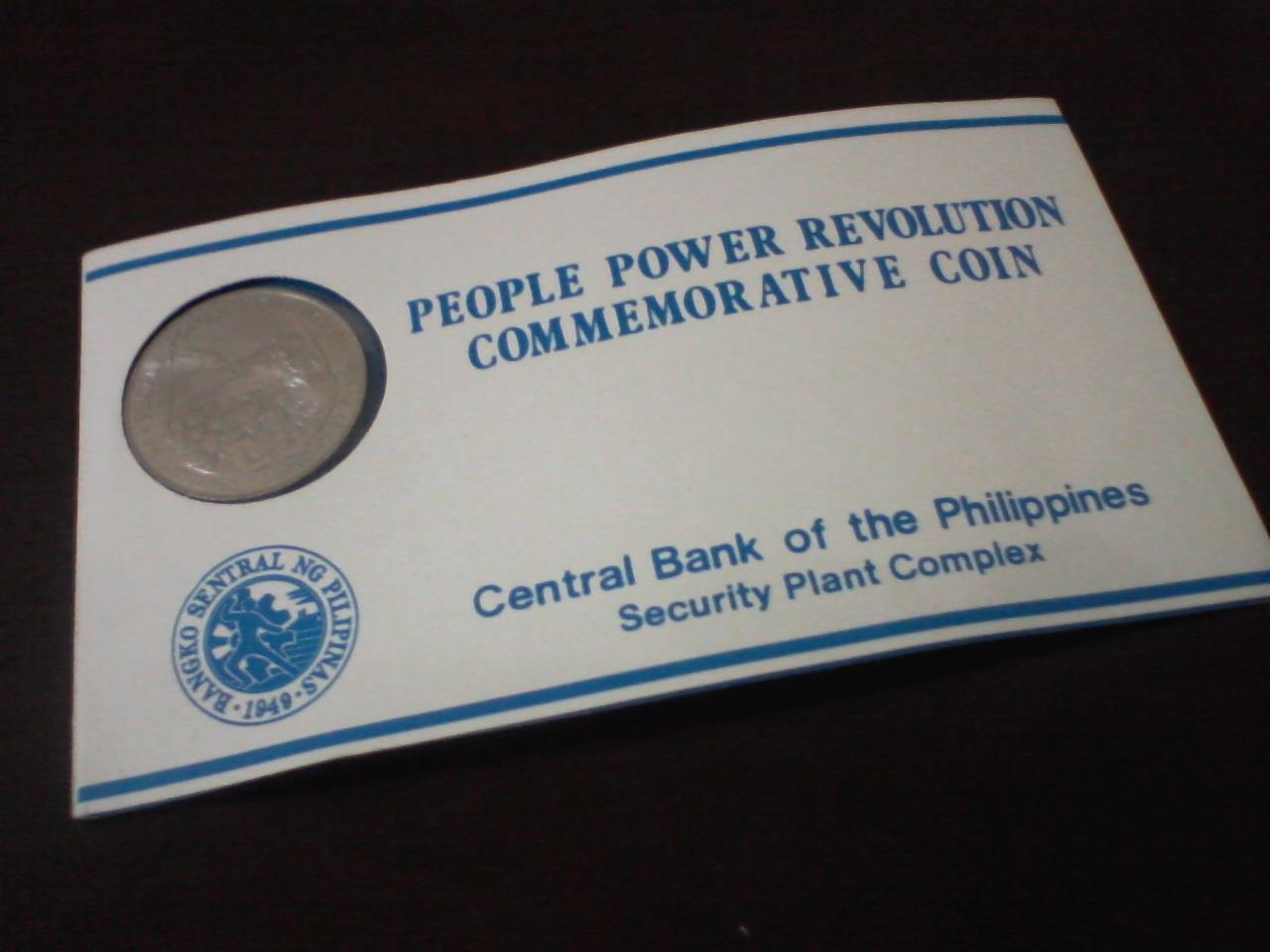 1986 EDSA Commemorative Coin