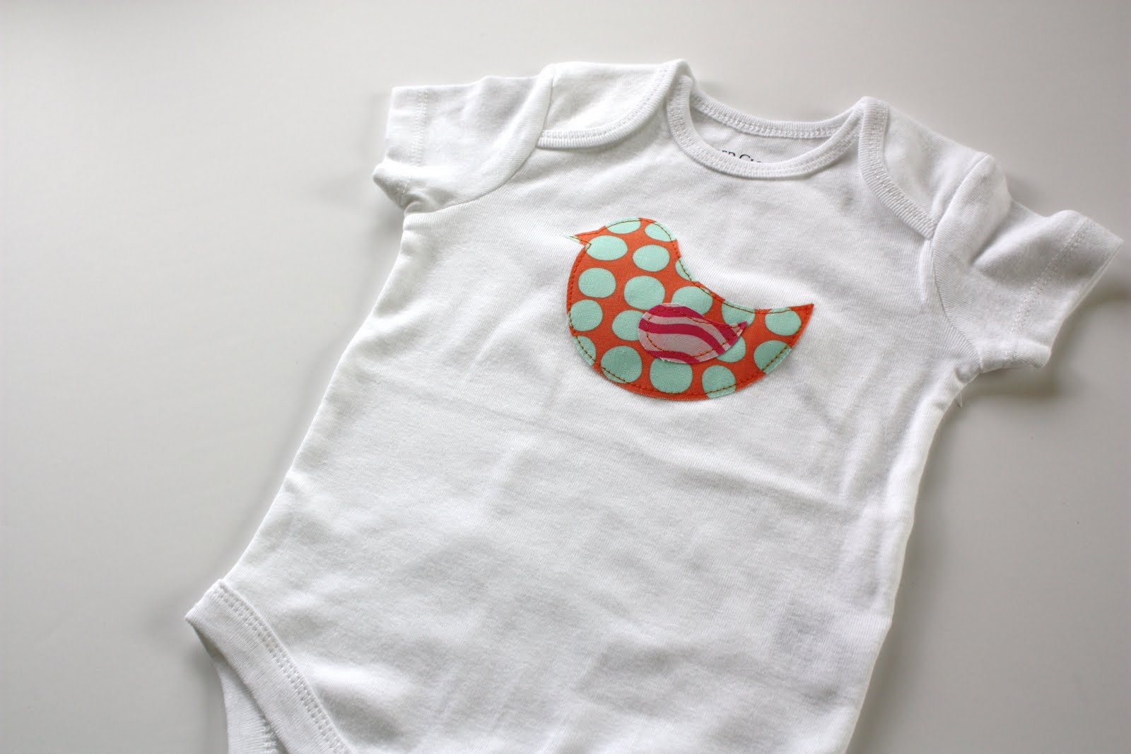 Accuquilt GO! Baby Cutter Project: Appliqued Onesie - Sew Much Ado