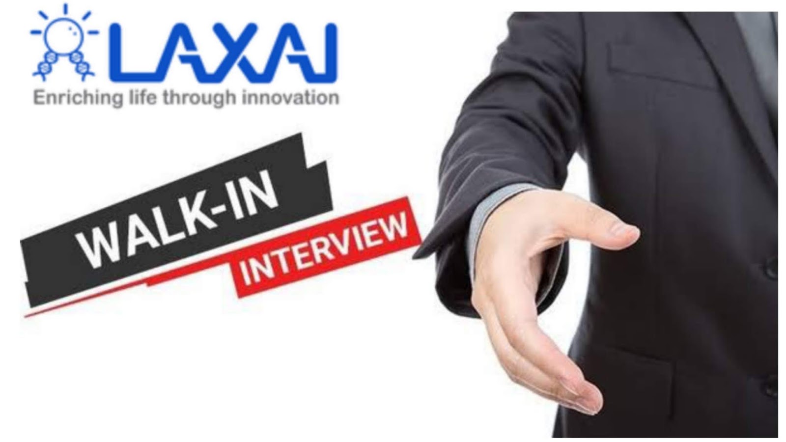 Laxai Life sciences | Walk-in interview for CRO R&D / API Process R&D/ API Analytical R&D | 15 ...