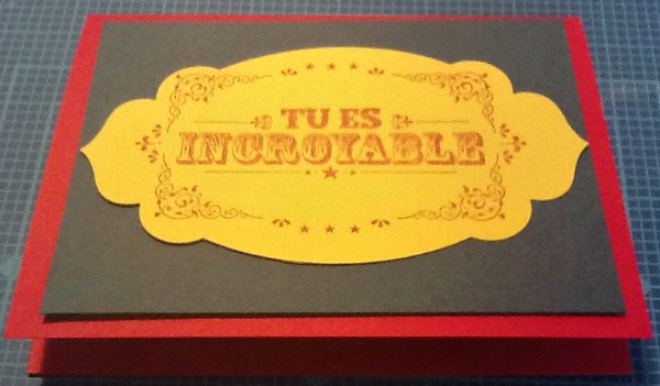 Pour l'amour des cartes: Tu es incroyable