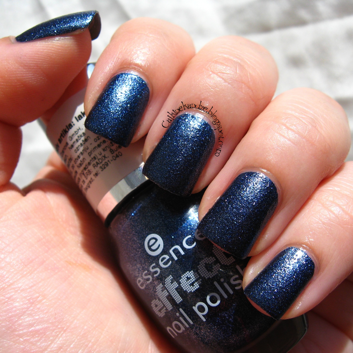 Essence Effect Nail Polish 07 Blue-jeaned | Cajkine kandže i sve ...