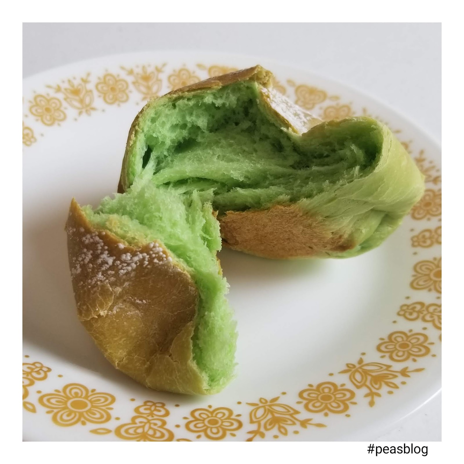 Give Peas a Chance: Coconut Pandan Bread