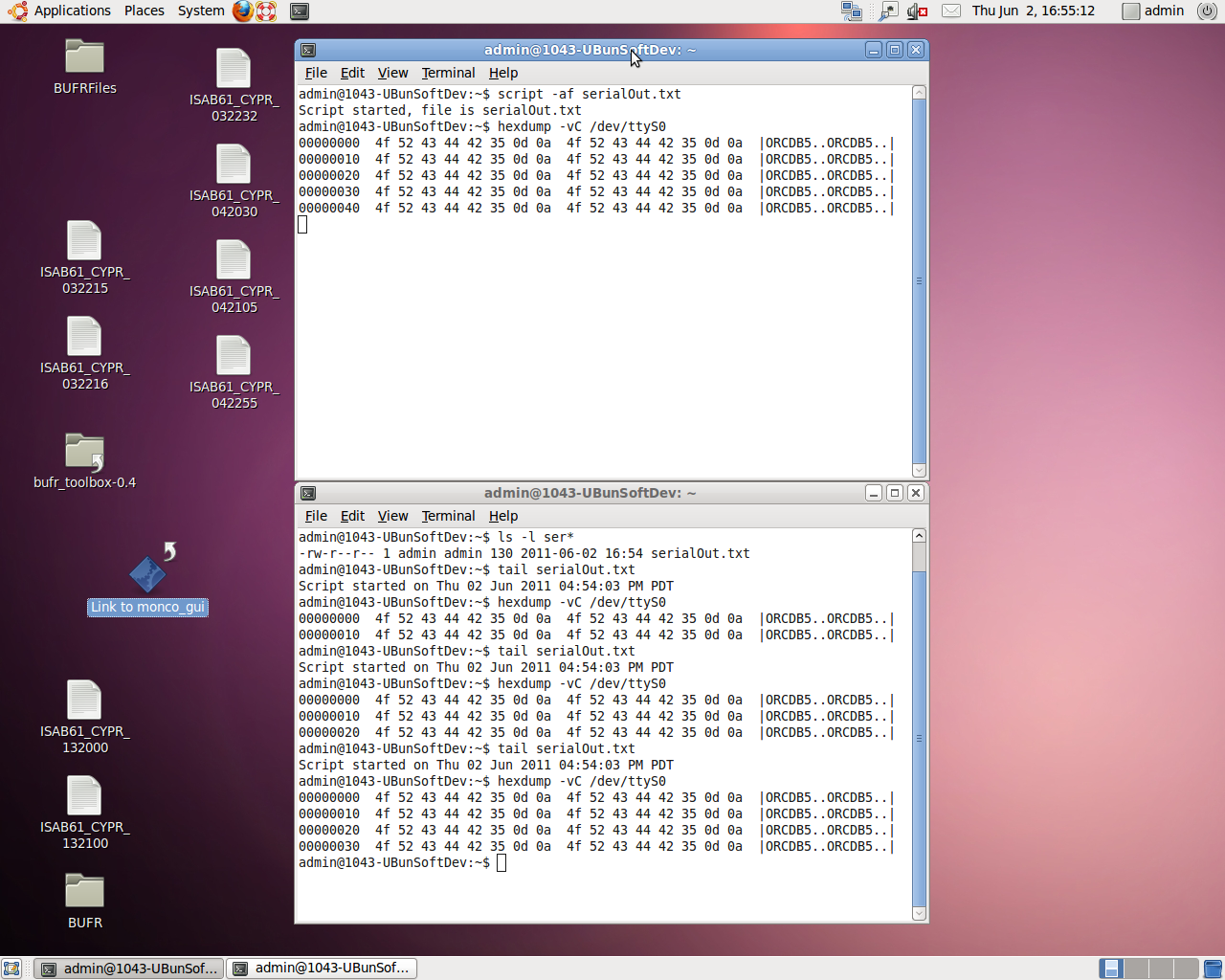 Dollop Of Desi Monitoring Data From A Serial Port