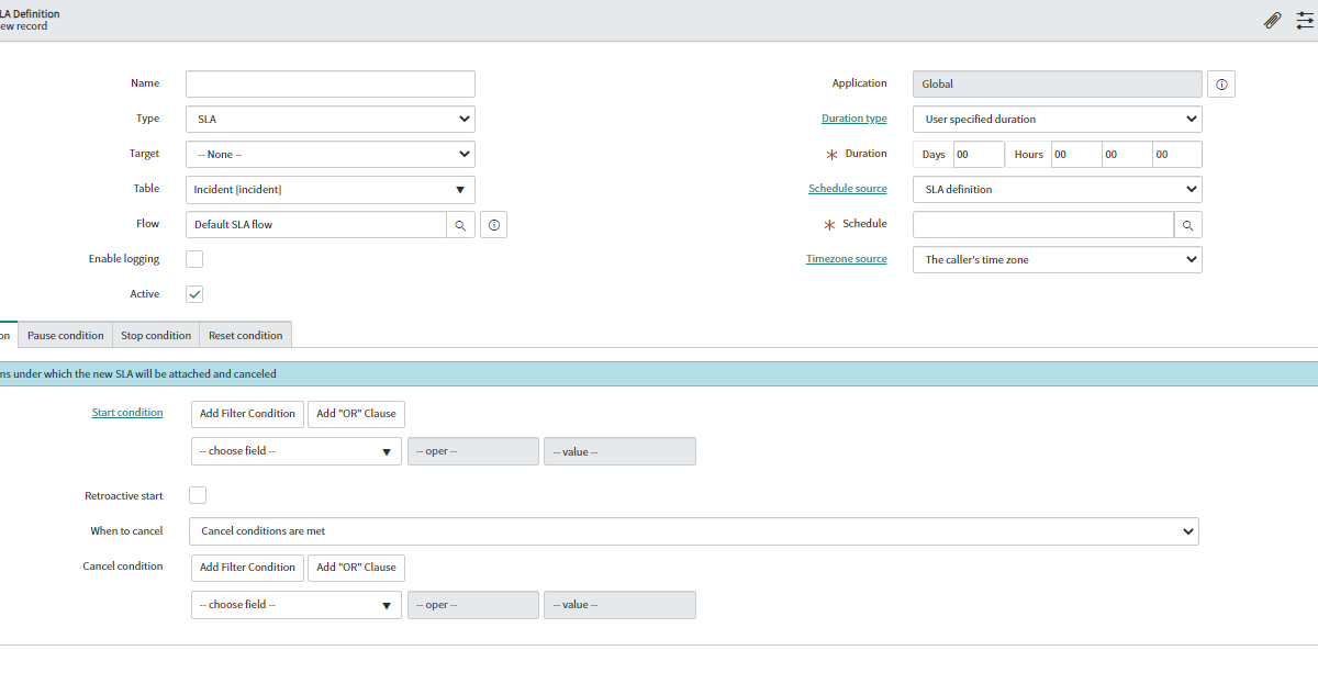 ServiceNow SLA Tutorial SLA Stages SLA Conditions Retroactive servicenow-sla-tutorial-sla-stages-sla-conditions-retroactive