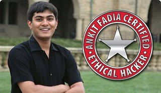 Emi Crops: Ankit Fadia, well known ethical hacker and computer security ...