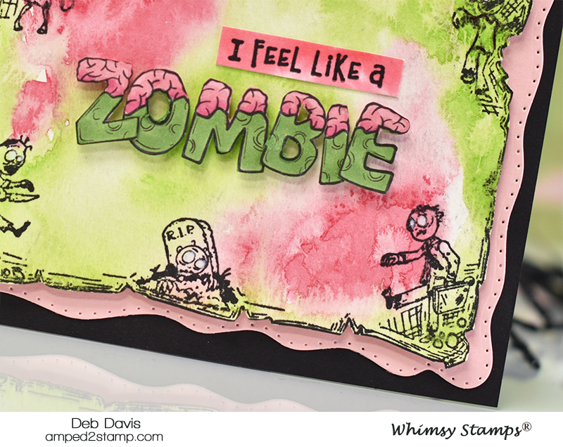 World Card Making Day Blog Hop ZOMBIES! - NewAmped2Stamp