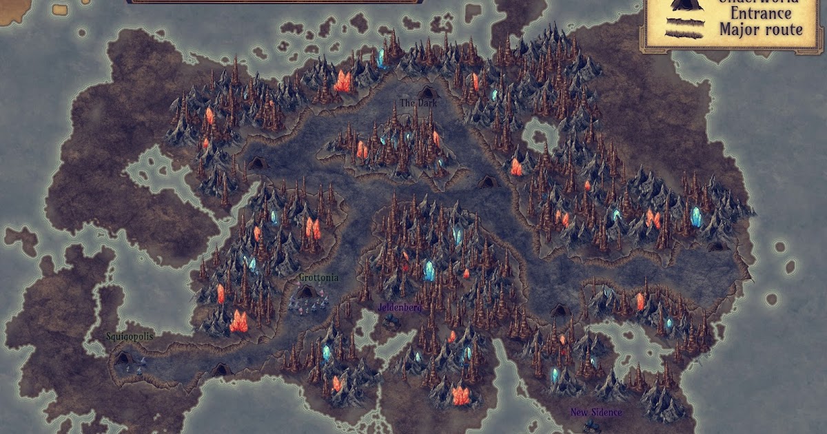 The PCRC present: The Tallowlands: Alternate Tallowlands Maps