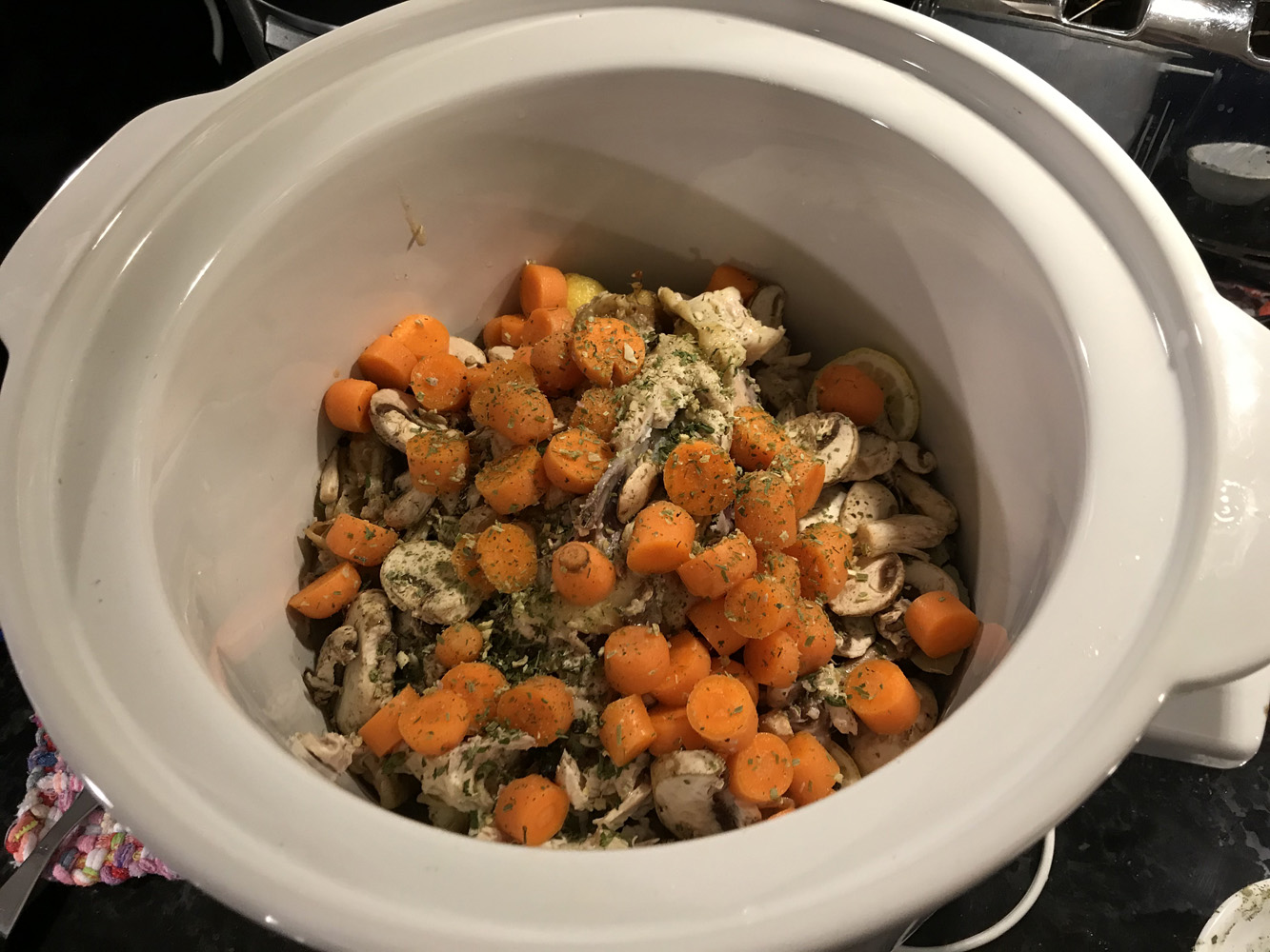 I Roasted a Chicken Upside Down